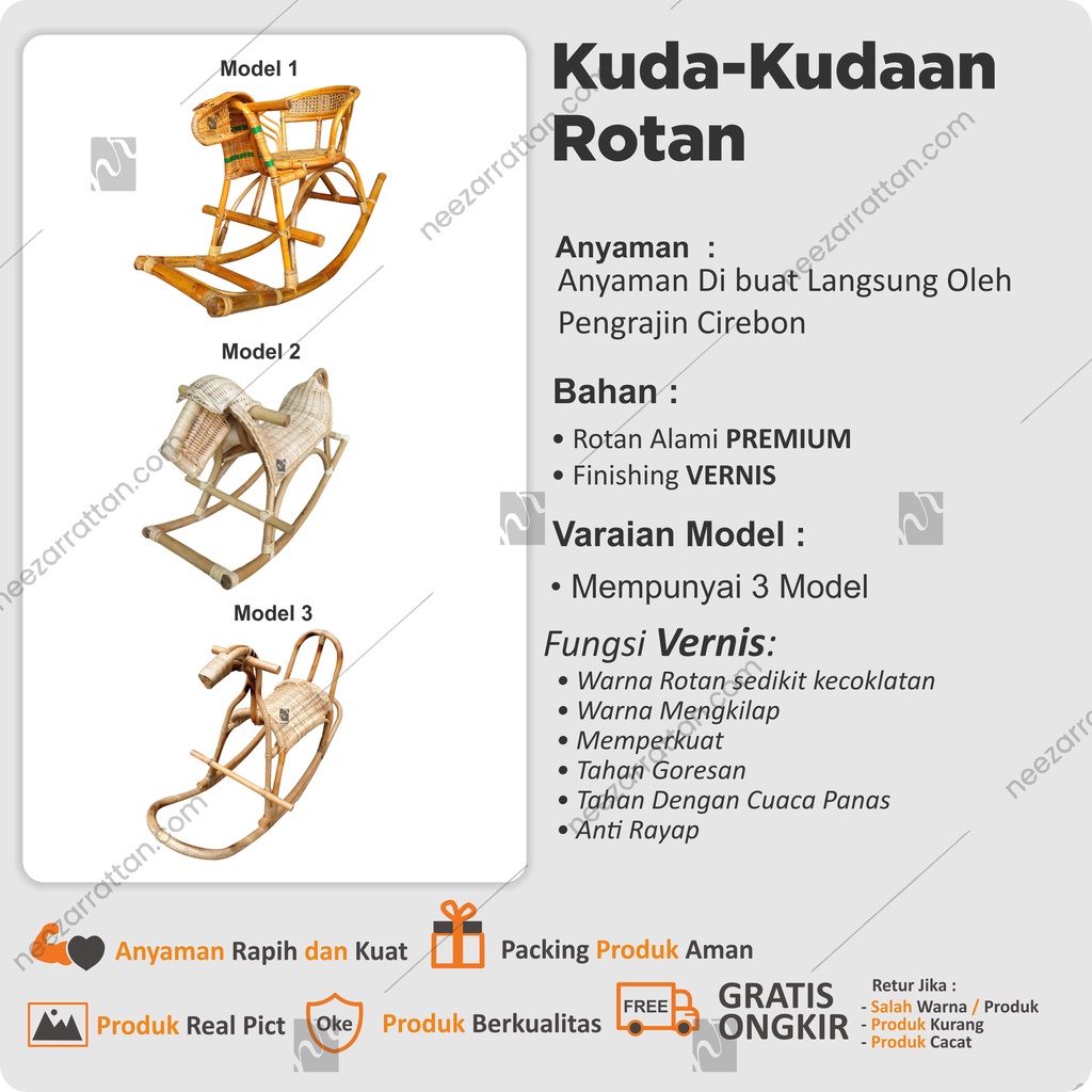 Jual Mainan Kuda kudaan ayunan Anak Kuda kudaan jungkat jungkit untuk ...