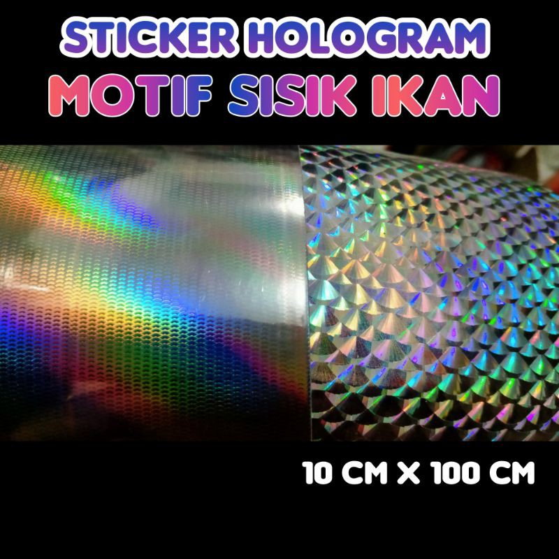 Jual Sticker hologram untuk spoon Metal Jig Lure Popper | Shopee Indonesia