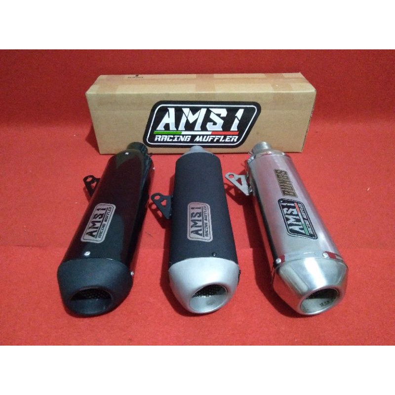 Jual KNALPOT AMS1 RACING ROCKET SERIES VESPA MATIC / VARIO / NMAX / ADV ...