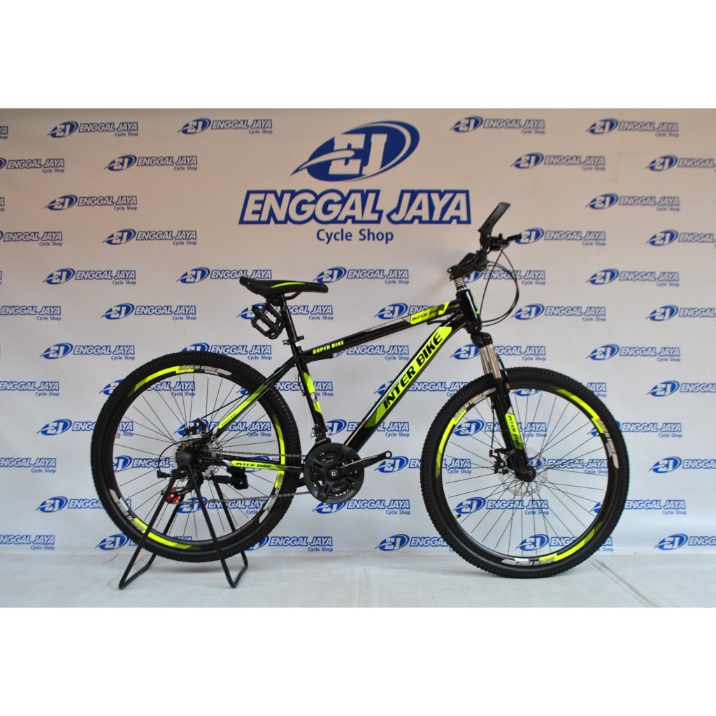 Jual Sepeda MTB Inter Bike Full Shimano 21 Speed 26 Inch | Shopee Indonesia