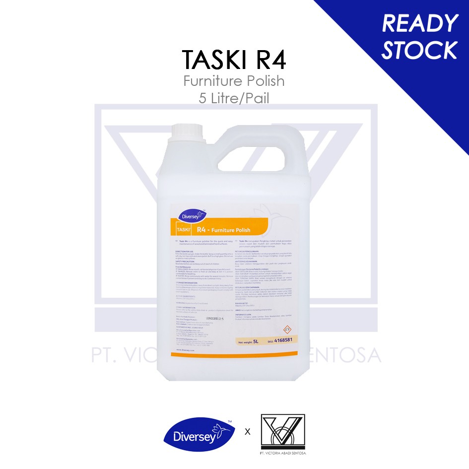 Jual Diversey TASKI R4 - Furniture Polish (Pengkilap Furniture ...