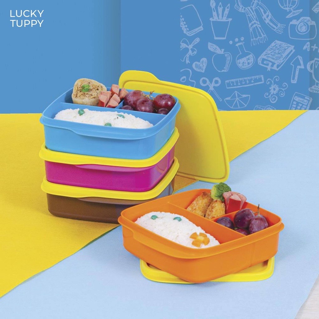 Jual Tupperware Kotak makan lolly tup (4pcs) | Shopee Indonesia
