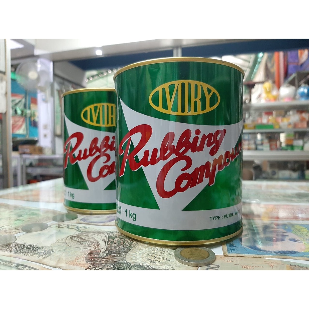 Jual Rubbing Compound Ivory Putih 1kg | Shopee Indonesia
