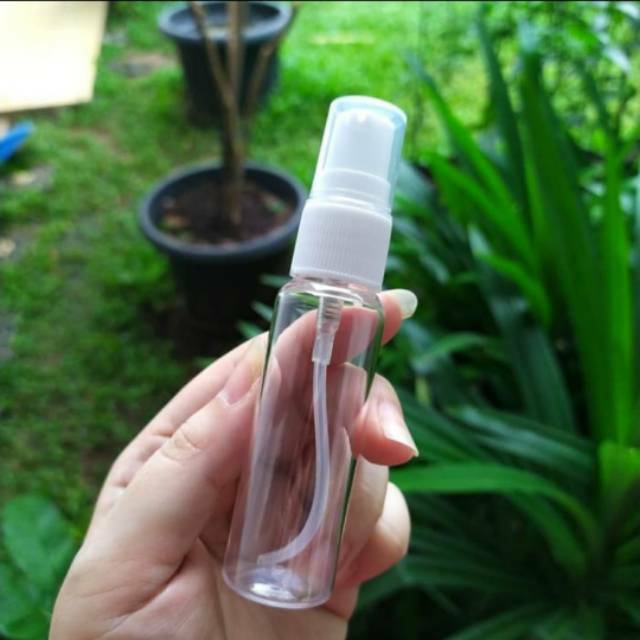 Jual Botol Pump 30ml / botol 30ml botol plastik bening fliptop 30ml ...