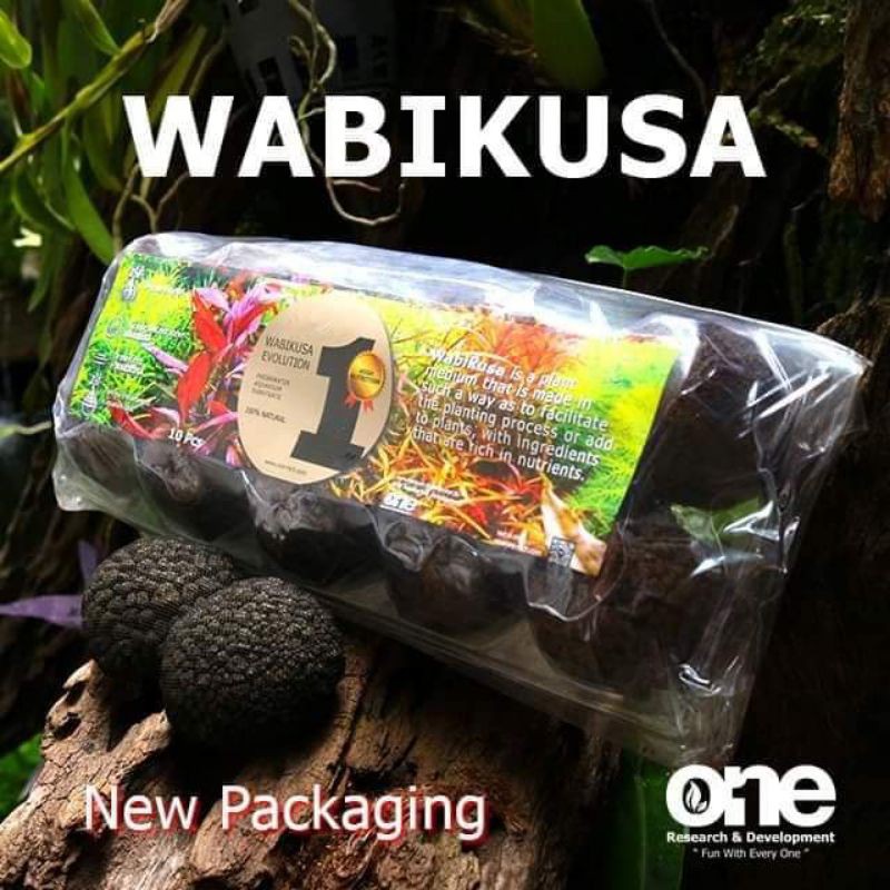 Jual (10 BALL) WABIKUSA 10 BALL MEDIA TANAM/ EEVOLUTION WABIKUSA10 BALL ...