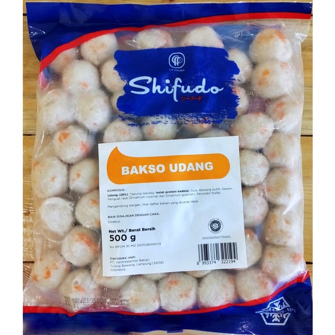 Jual Shifudo Bakso Udang 500gr (KHUSUS KURIR INSTANT) | Shopee Indonesia