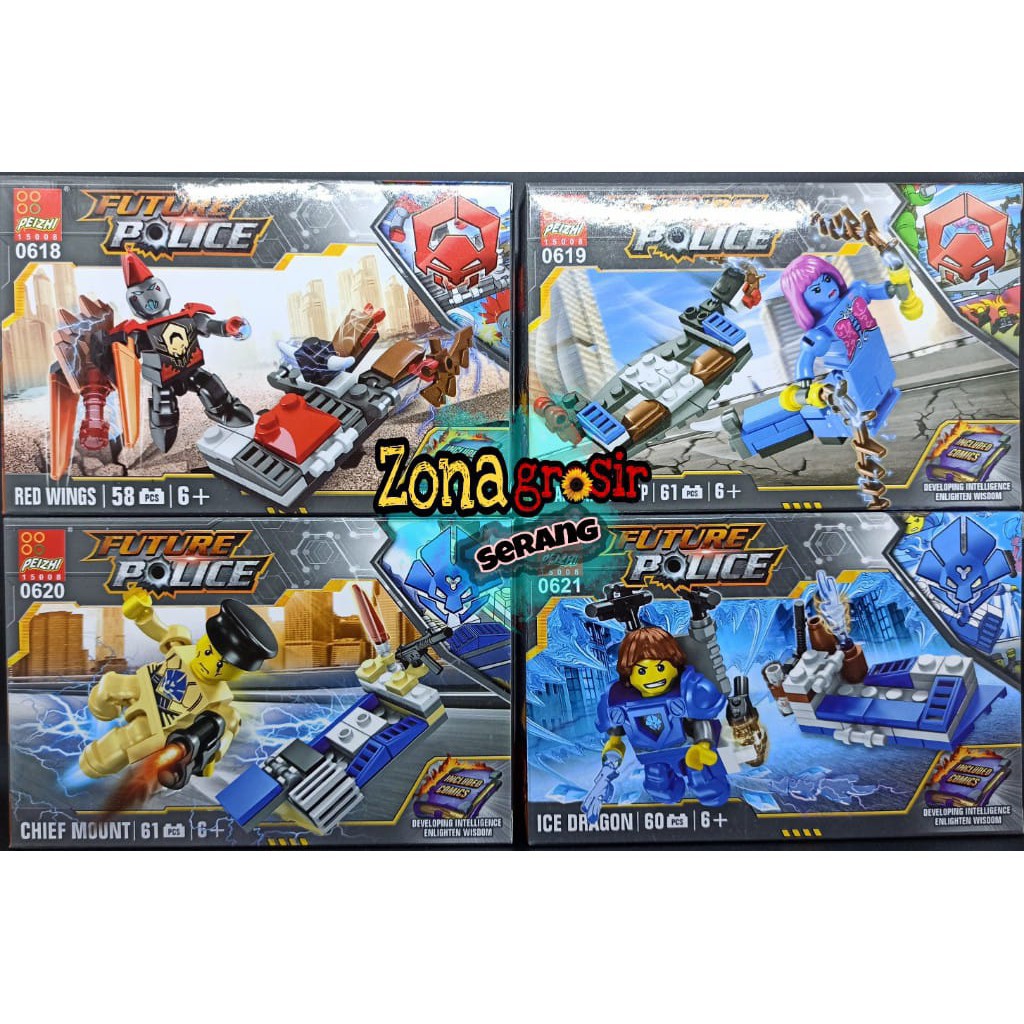 Jual LEGO FUTURE POLICE BRICK SERIES | Shopee Indonesia