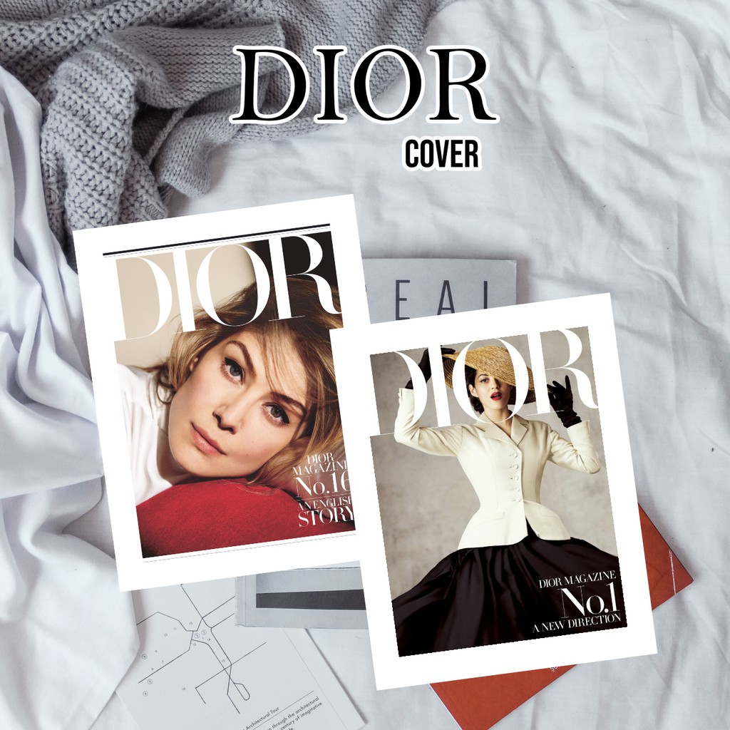 Jual DIOR MAGAZINE COVER FOR PHOTOGRAPHY PROPS || PT1 | Shopee Indonesia