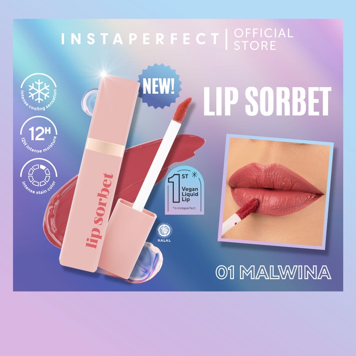 Jual INSTAPERFECT Lite Splash Lip Sorbet - Lipcream | Shopee Indonesia