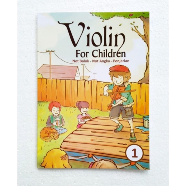 Jual Buku biola Violin for Children 1 by Amarta Publishing Buku lagu anak populer untuk biola ...