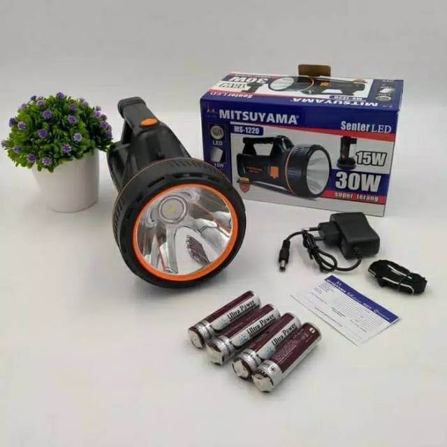 Jual SENTER LED JUMBO BESAR / SENTER SATPAM SECURITY HANSIP | Shopee ...