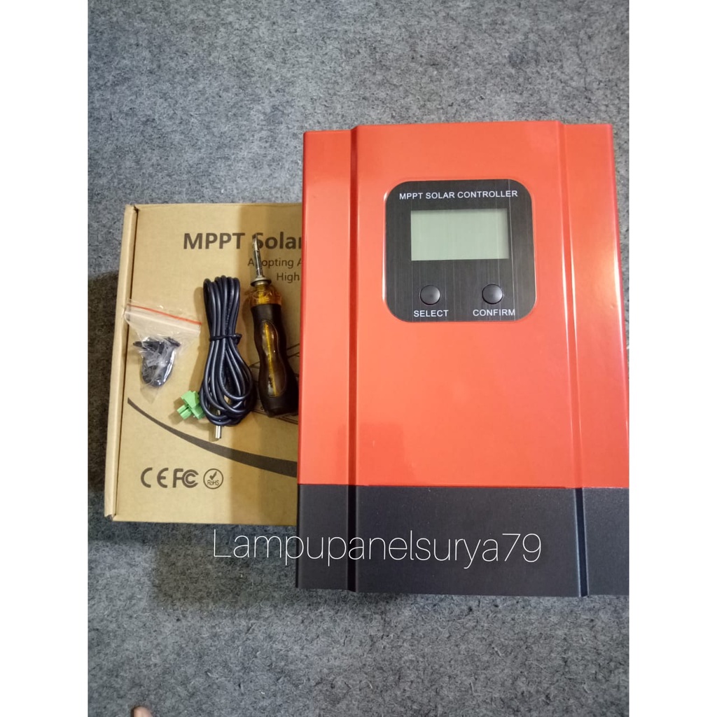 Jual Solar Charge Controller type MPPT 40A mppt controller 40a | Shopee ...