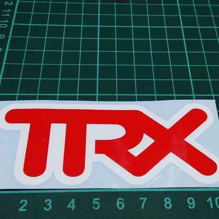 Jual Cutting Sticker TRX 10x4cm | Shopee Indonesia