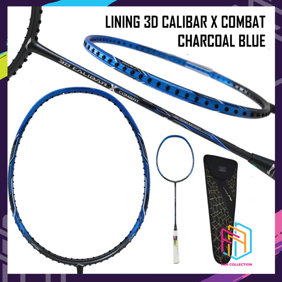 Jual LINING 3D CALIBAR X COMBAT RAKET BADMINTON ORIGINAL | Shopee Indonesia