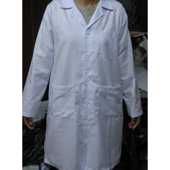 Jual Jas Laboratorium - Baju Lab ( S, M, L ) | Shopee Indonesia