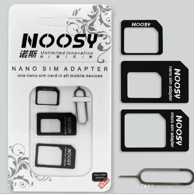 Jual Adapter SIM Card Noosy Nano SIM Card | Shopee Indonesia