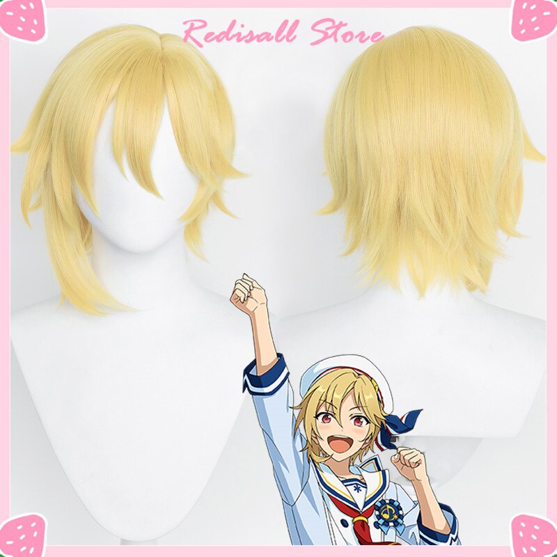 Jual PREORDER ES Ensemble Stars Cosplay Wig Tori Himemiya Tsukinaga Leo ...
