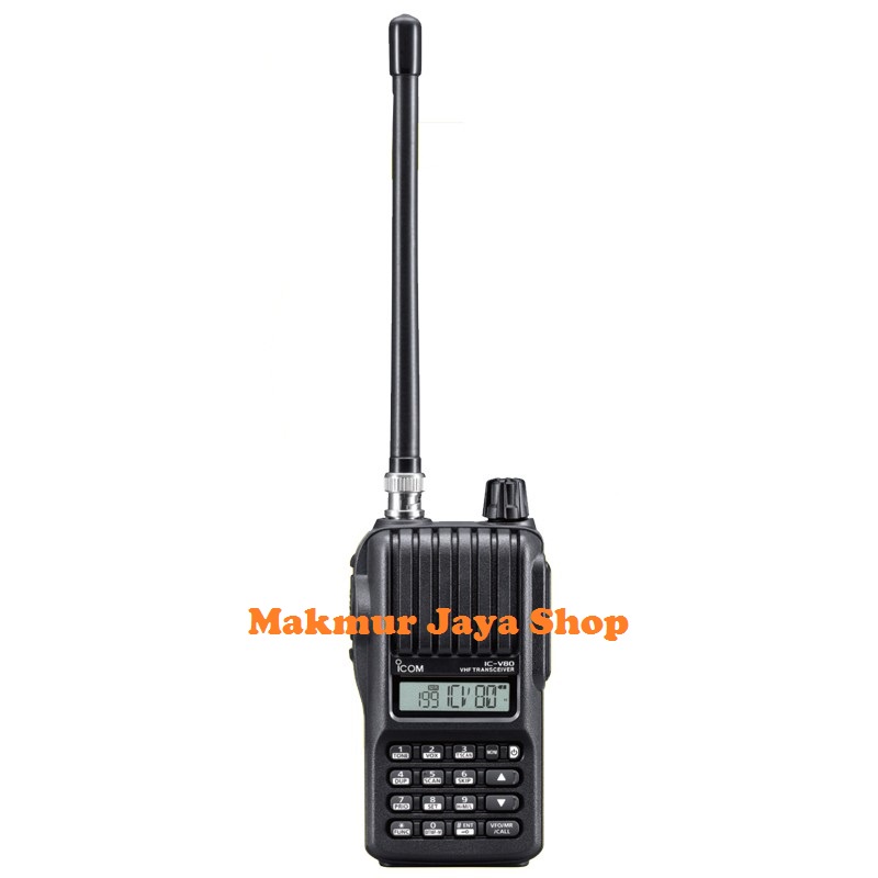 Jual Handy Talky ICOM IC-V80 VHF FM Handheld Transceiver HT 5 Watt ...