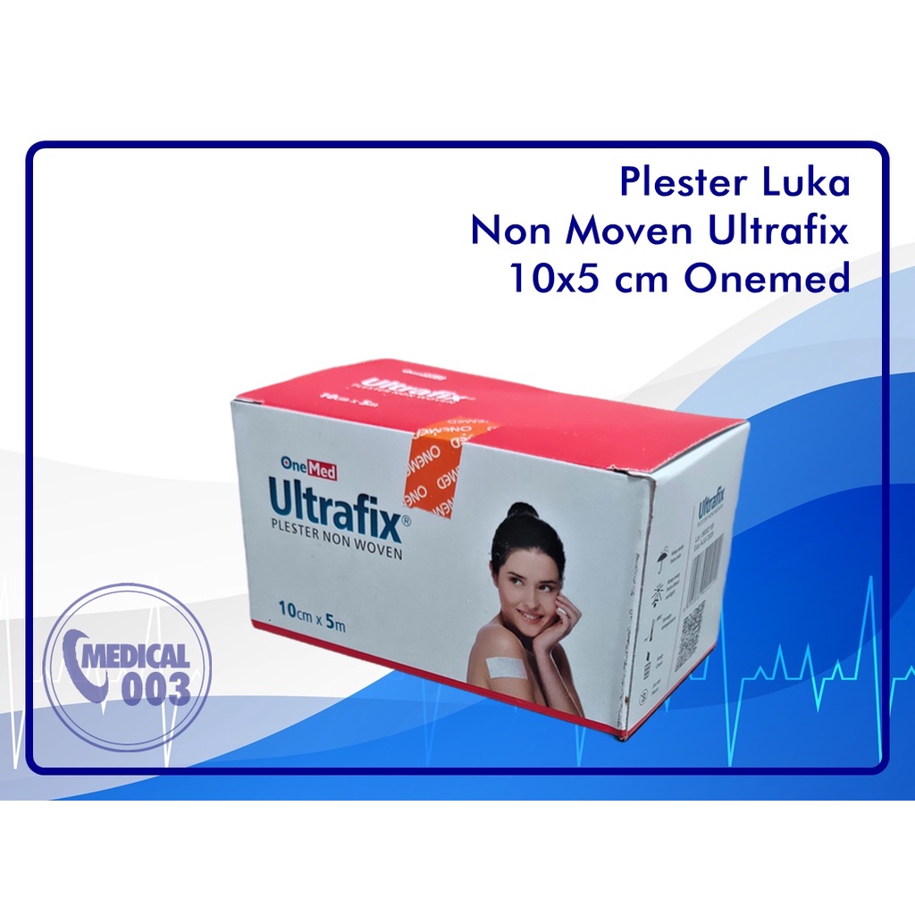 Jual Plester Luka Non Moven Ultrafix 10x5 cm Onemed/ Ultrafix Roll ...