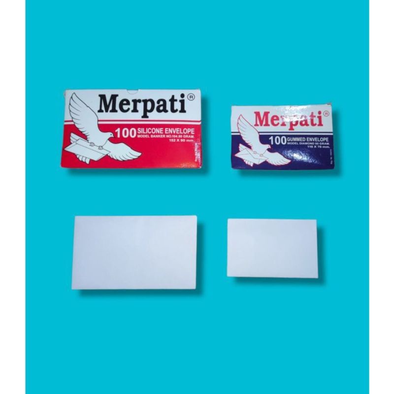 Jual Amplop merpati putih tanggung&kecil 1 pak (isi100pcs) | Shopee ...