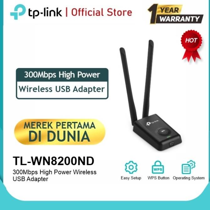 Jual Tp-link TL-WN8200ND 300Mbps High Power Wireless USB Adapter ...