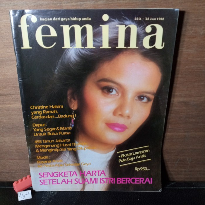 Jual majalah Femina lama jadul edisi pilihan cover artis terkenal | Shopee Indonesia