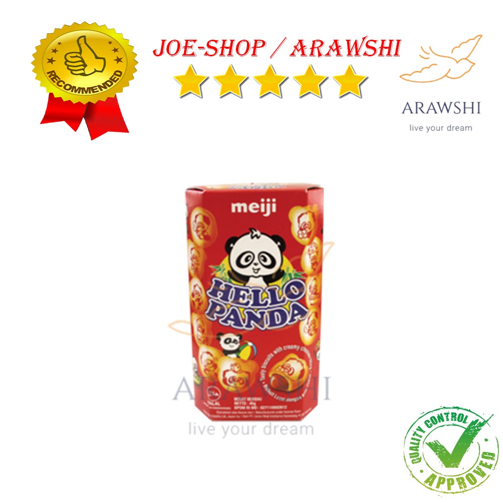 Jual BISKUIT MEIJI BISCUIT HELLO PANDA CHOCOLATE BOX 45g | Shopee Indonesia