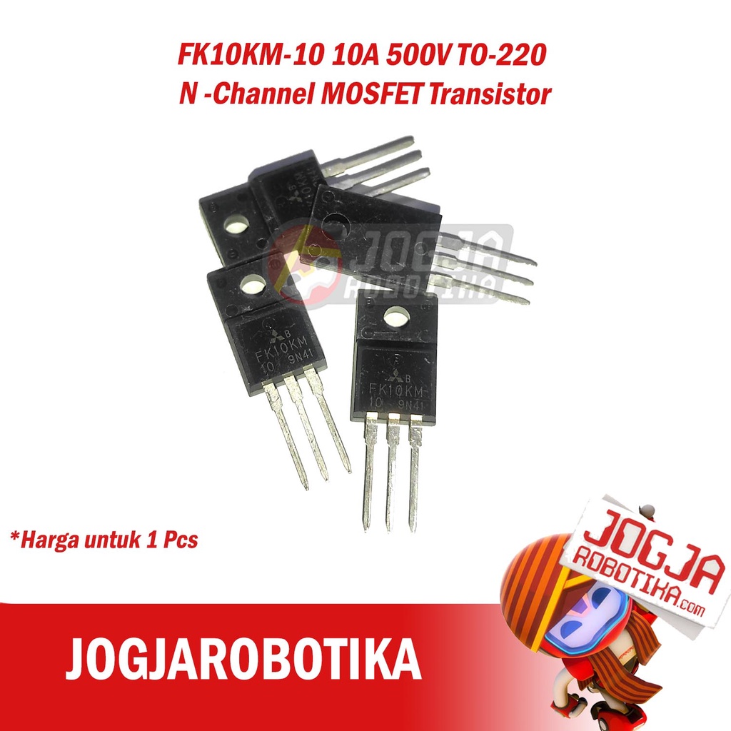 Jual FK10KM-10 10A 500V TO-220 N -Channel MOSFET Transistor | Shopee Indonesia
