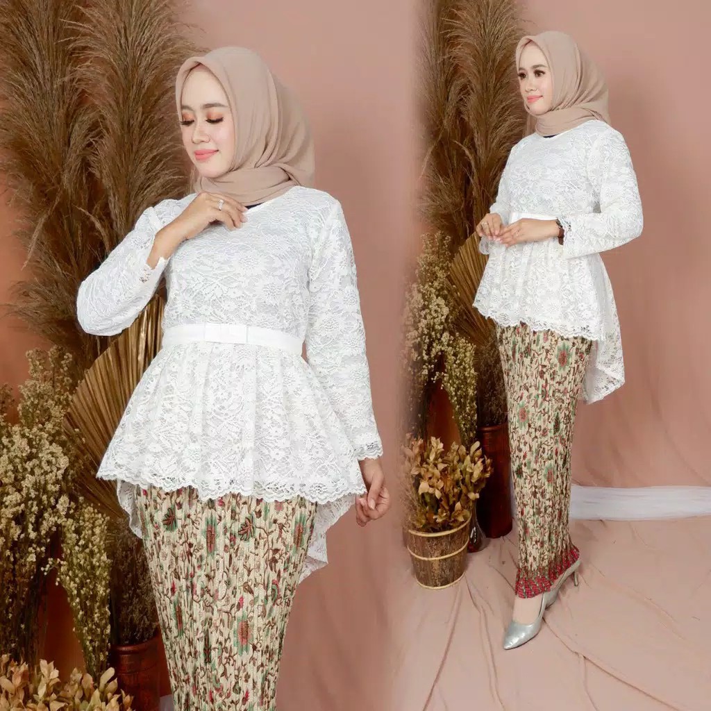 Jual KEBAYA AURORA PITA KEBAYA MODERN WISUDA KEBAYA MODEL PINGUIN ...