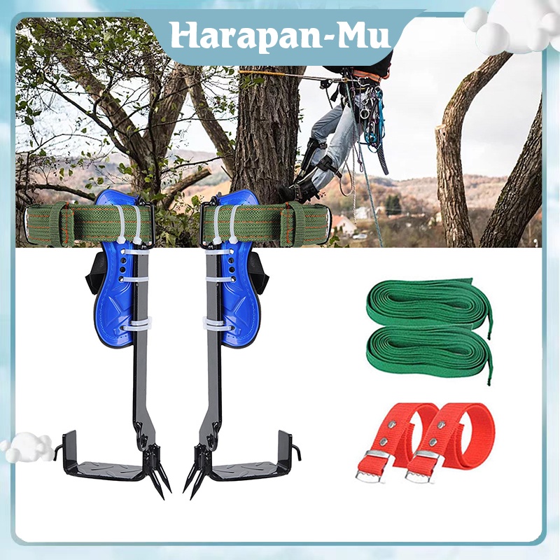 Jual Alat Panjat Pohon 1 Set Tree Climbing Spike Alat Pemanjat Pohon ...