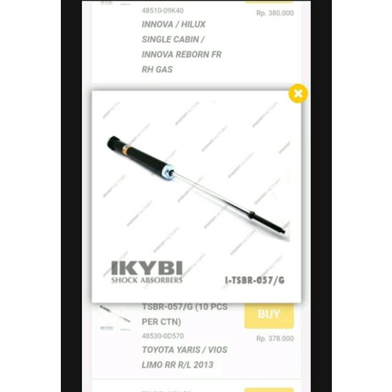 Jual Shockbreaker shokbreker sokbeker vios yaris limo 2013 ke atas ...