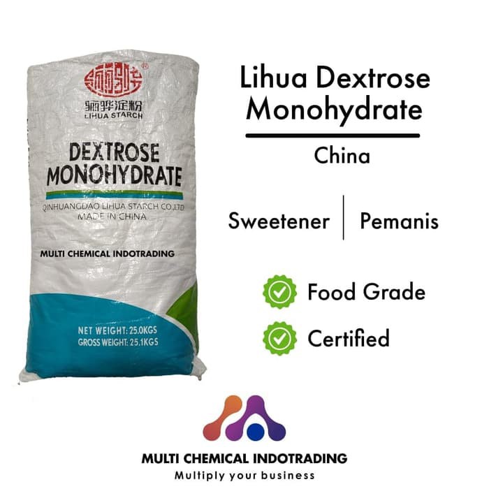Jual Jual DEXTROSE MONOHYDRATE ex. CHINA. WHITE DEXTROSE. FOOD GRADE ...