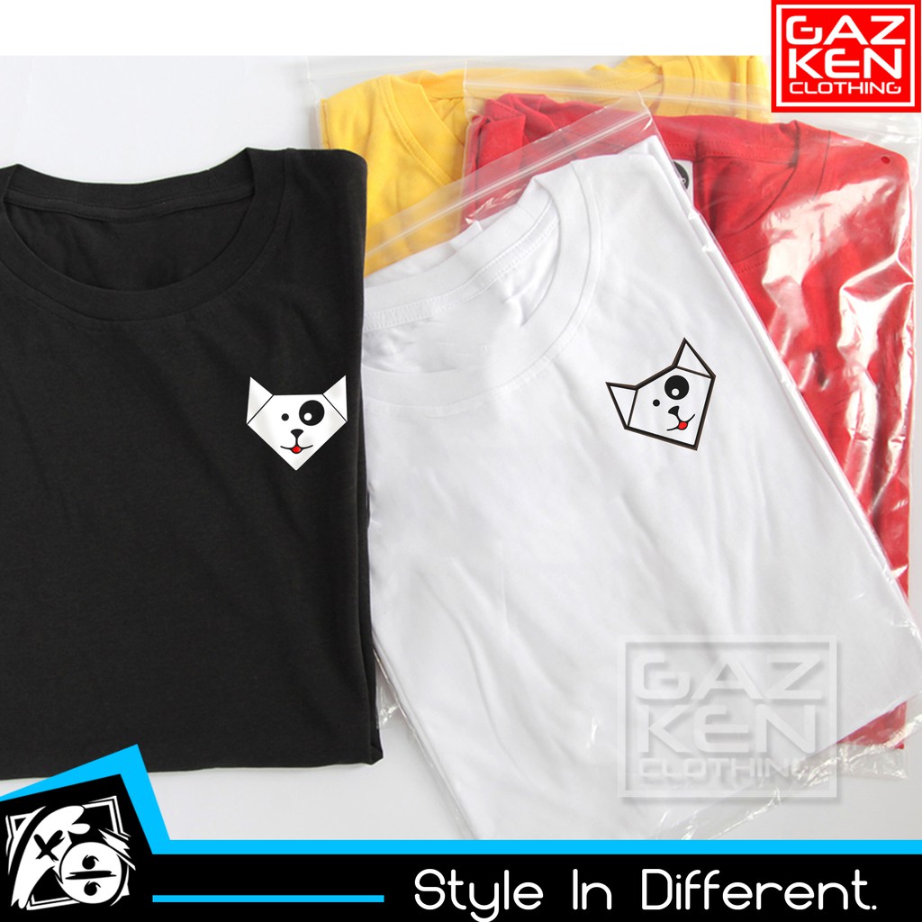 Jual Kaos Baju Gamer Miawaug Warna Putih Logo Kecil Youtuber Gamer Miaw ...