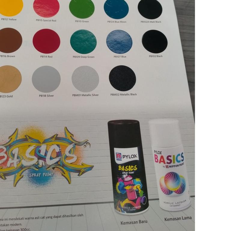 Jual CAT SEMPROT PYLOX BASIC PB101 WHITE - CAT SEMPROT WARNA PUTIH ...