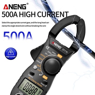 Jual Aneng ST170 Multimeter Digital Clamp Meter 500A Tester Clamp ...