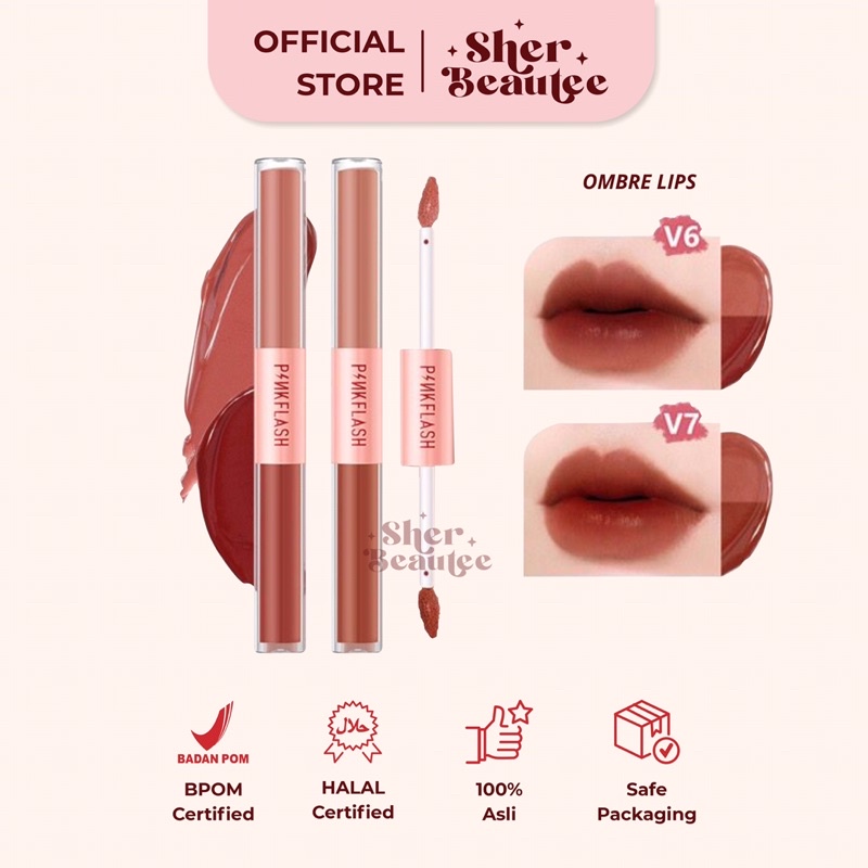Jual Pinkflash Duo Lipgloss - Lip Gloss | Shopee Indonesia