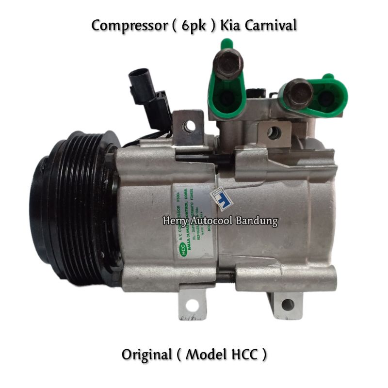 Jual Compressor - Kompressor Ac Mobil Kia Carnival Original Model HCC ...