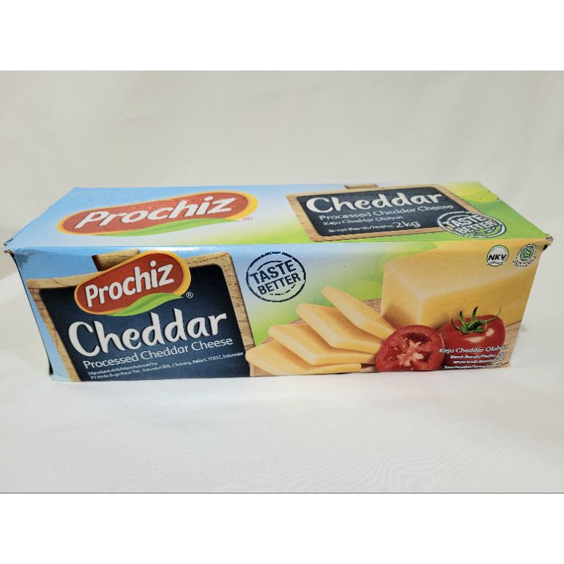 Jual Keju prochiz cheddar premium 2 kg | Keju prochiz premium taste ...
