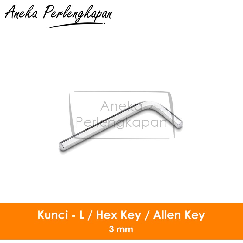 Jual Kunci L / Hex Key / Allen Key 3mm | Shopee Indonesia