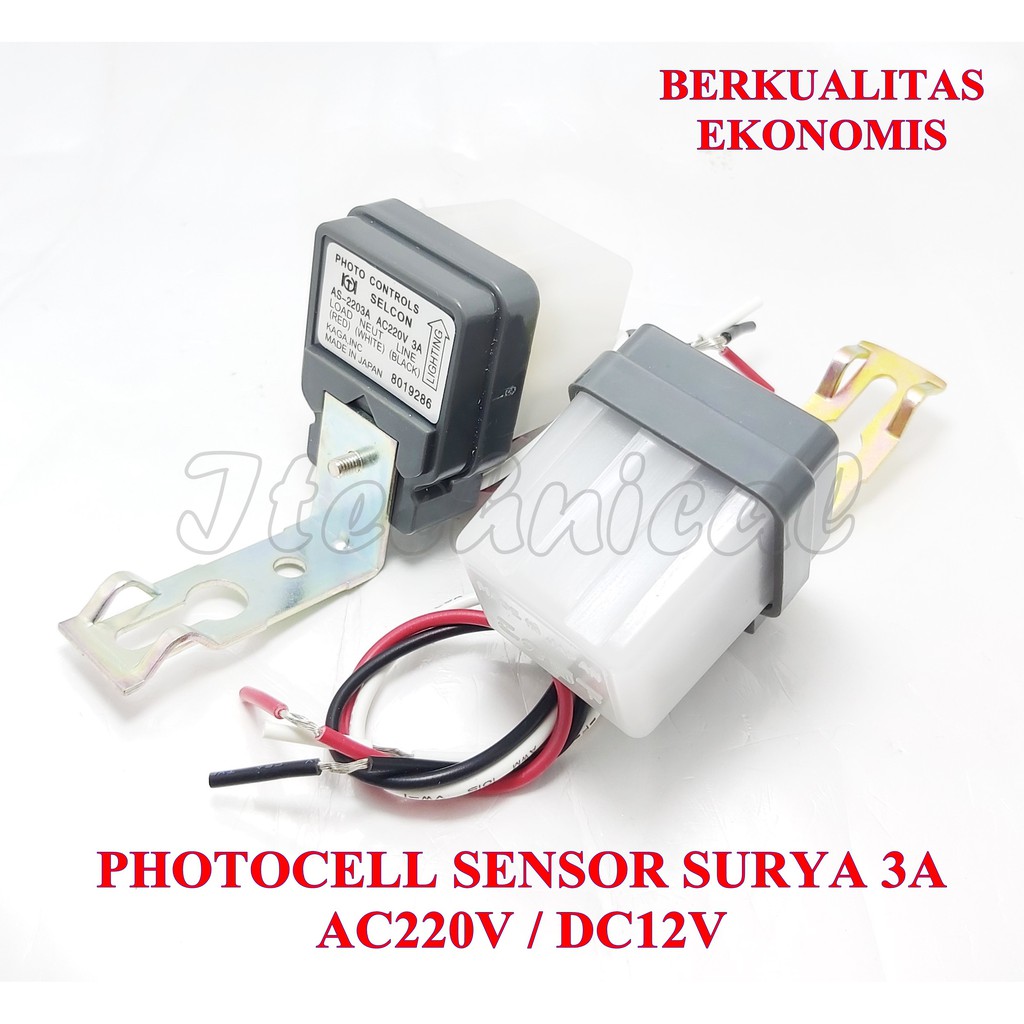 Jual SENSOR CONTROL CAHAYA PHOTOCELL FOTOCELL PHOTO FOTO CELL ELECTRIC ...