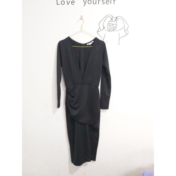 Jual MIDI DRESS PESTA KOREAN STYLE LENGAN PANJANG | Shopee Indonesia