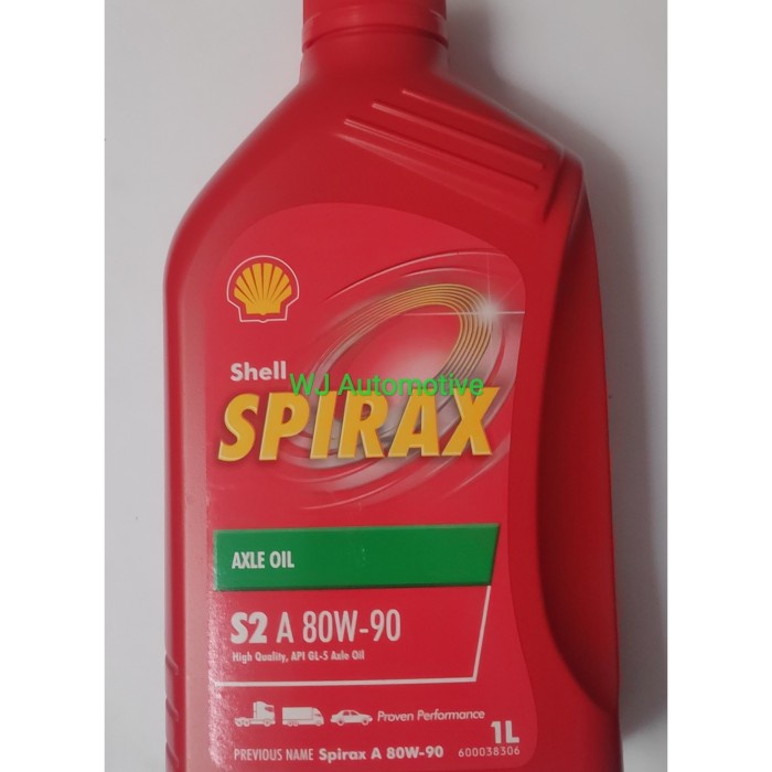 Jual Shell Spirax AXLE Oil S2 A 80W-90, oli persneling/oli gardan ...