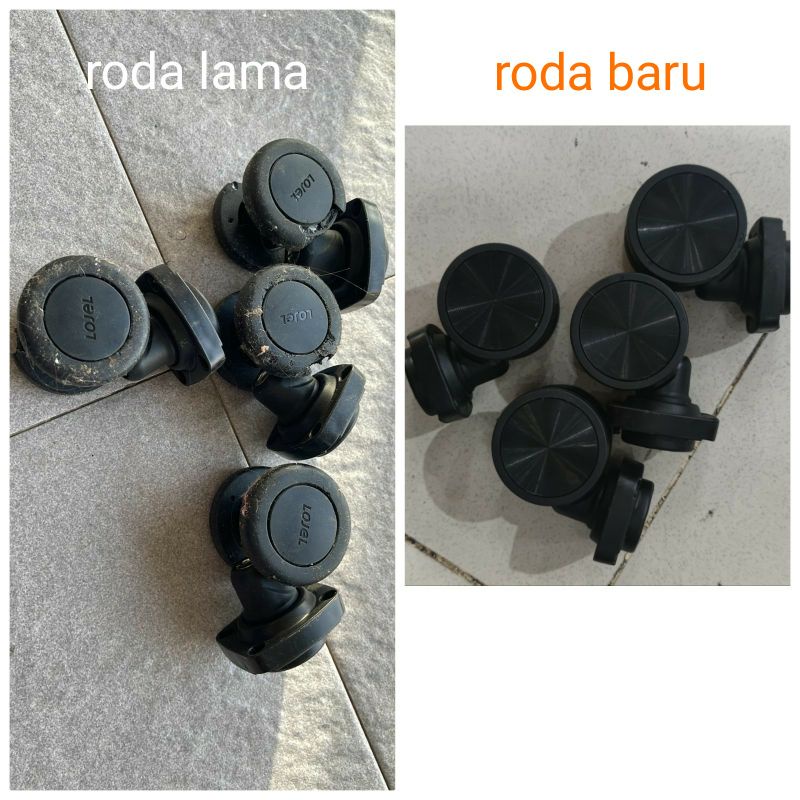 Jual roda koper lojel octa, voja, dan semua jenis tipe koper lojel baik ...