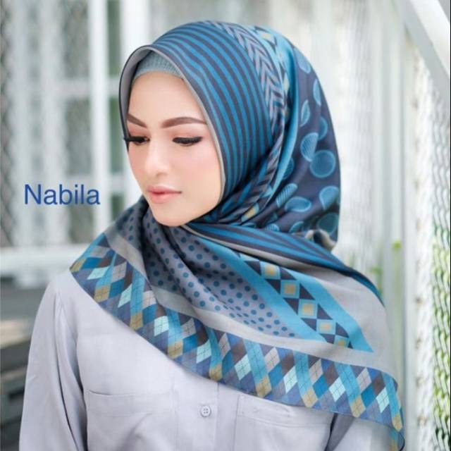 Jual PROMO/NABILA/JILBAB VOAL PREMIUM/GROSIR HIJAB/HIJAB SEGI EMPAT/VOAL MOTIF PREMIUM/DEENAY KW ...