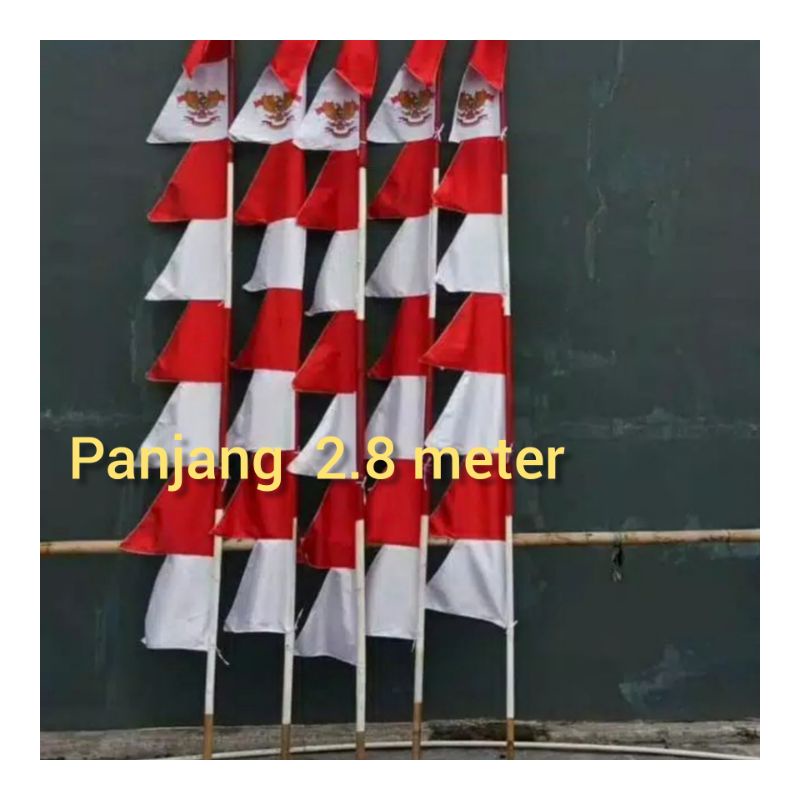 Jual Grosir Layar bendera Indonesia merah putih garuda 3 & 4 meter ...