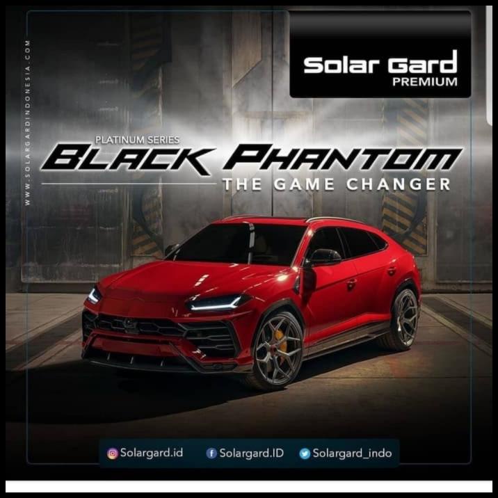 Jual Solargard Premium Black Phantom | Shopee Indonesia