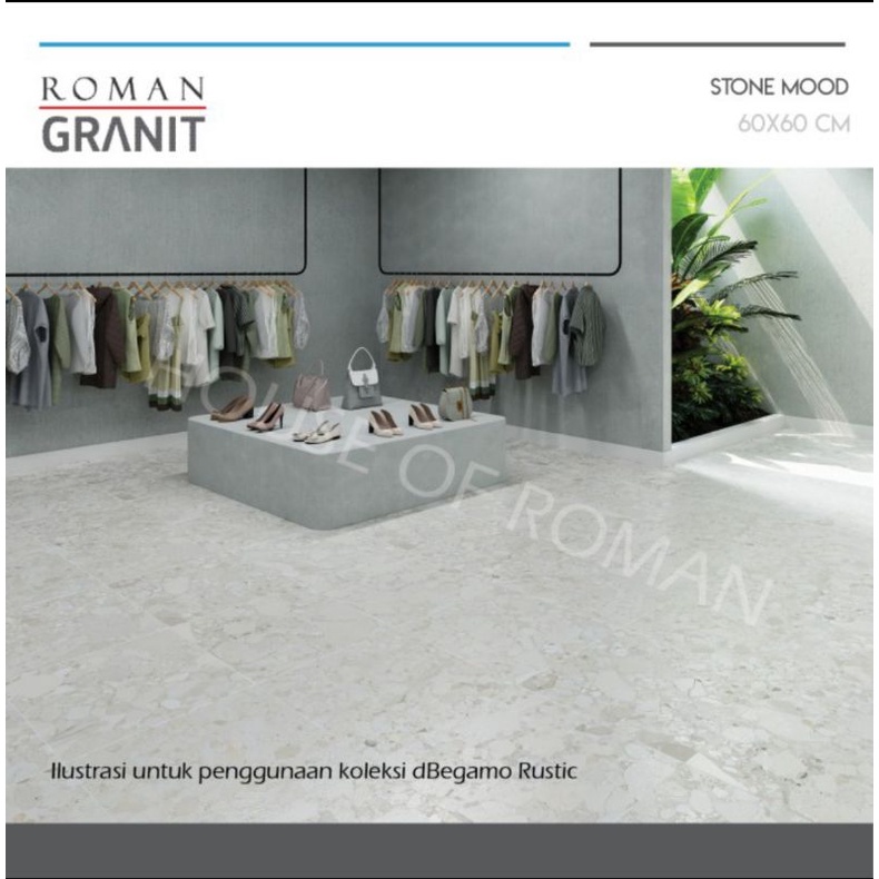 Jual Roman Granit dBergamo rustic 60x60 / Roman Granit / roman keramik ...