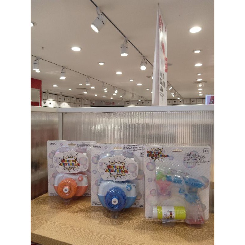 Jual Miniso Bubble Gun mainan gelembung balon | Shopee Indonesia