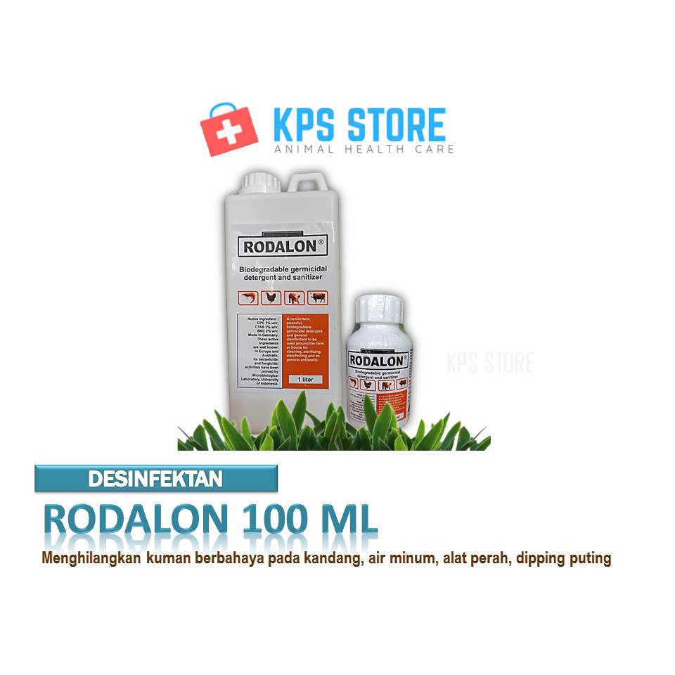 Jual RODALON 100 ml / DESINFEKTAN AMPUH PEMBUNUH KUMAN | Shopee Indonesia