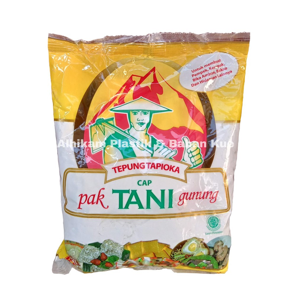 Jual Tepung Tapioka Cap Pak Tani 500g | Shopee Indonesia